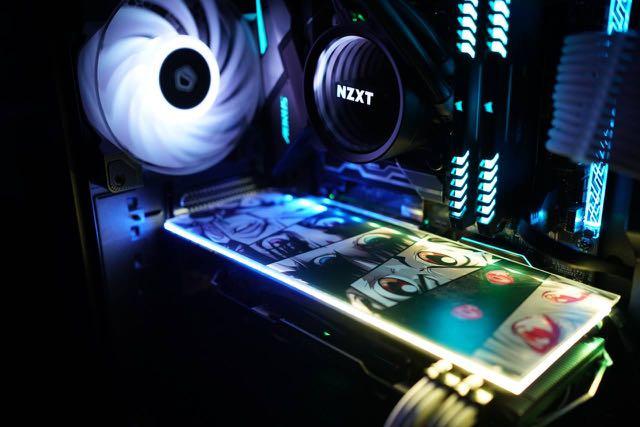 Custom RGB GPU Backplate, Computers & Tech, Parts & Accessories ...