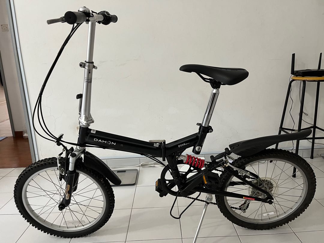 Dahon Fox B6 Foldie with Full Suspension, Sports Equipment, Bicycles ...