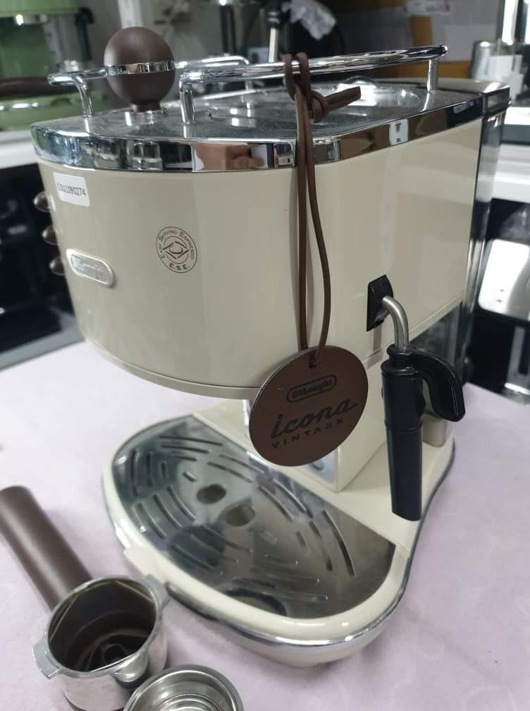 Delonghi Icona Vintage Coffee Machine, TV & Home Appliances, Kitchen ...