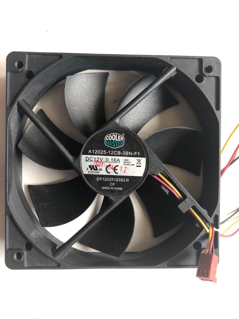 Desktop casing exhaust fans 12cm 12v, Computers & Tech, Desktops on ...