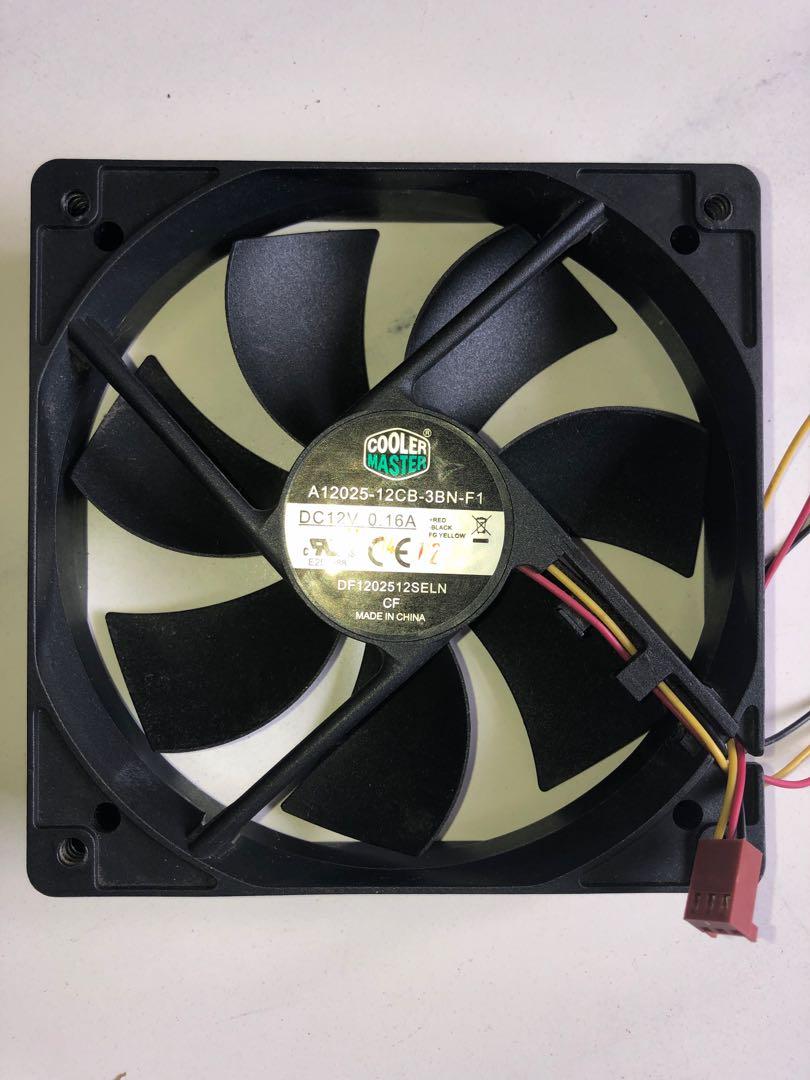 Desktop casing exhaust fans 12cm 12v, Computers & Tech, Desktops on ...