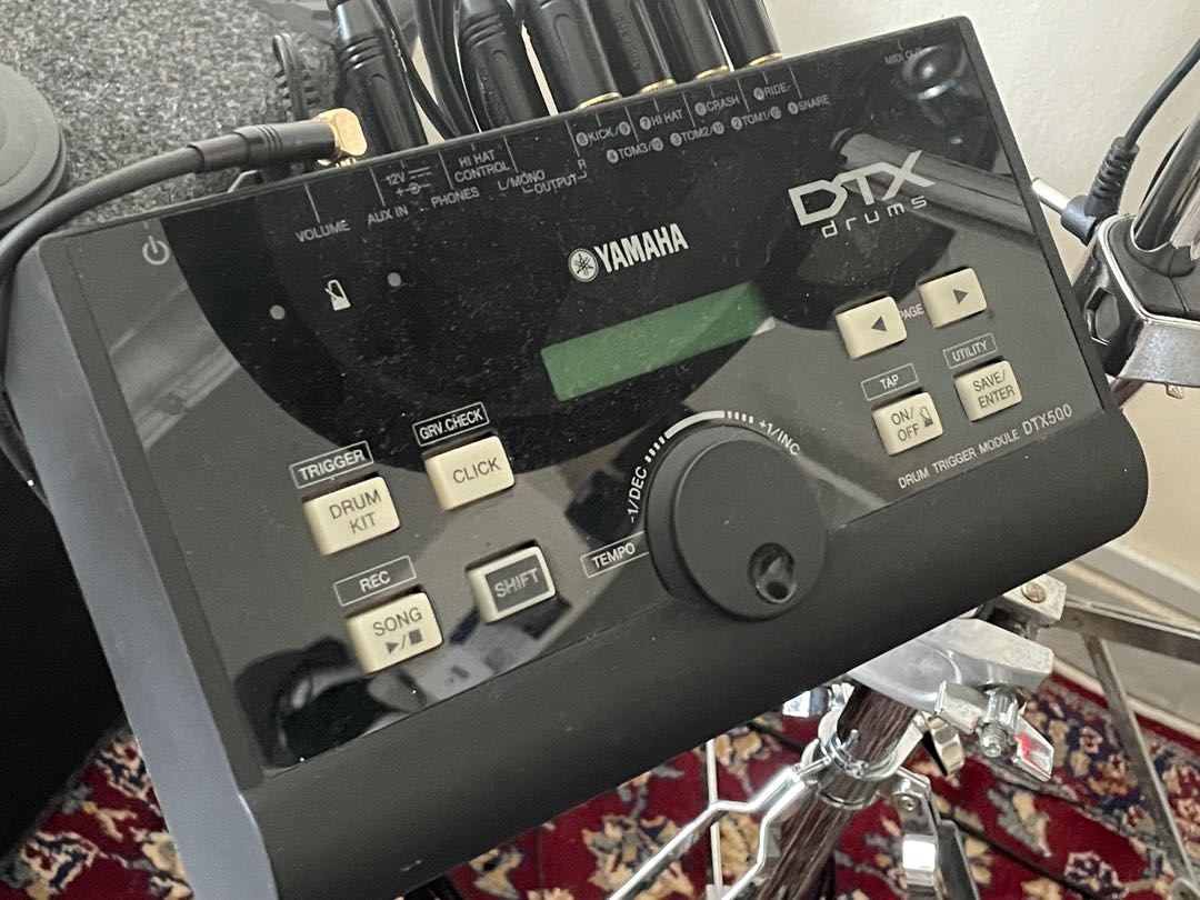 Yamaha DTX 500 drum module, Hobbies & Toys, Music & Media, Musical ...