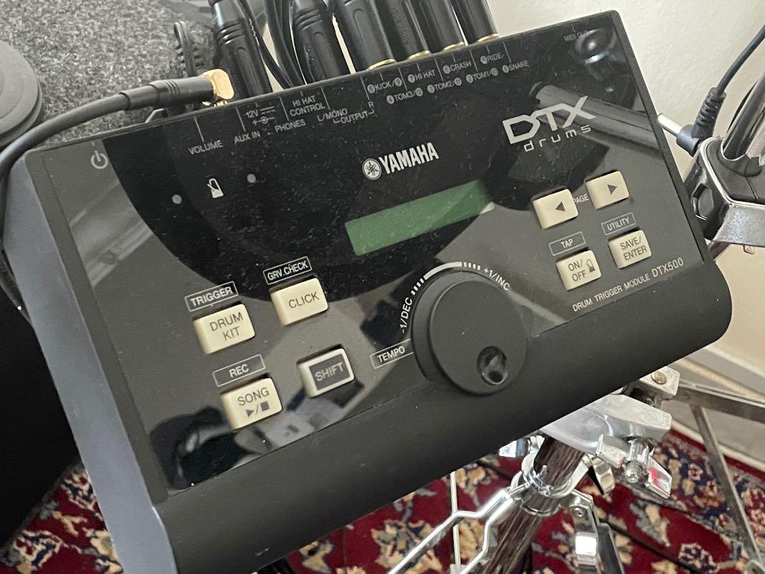 Yamaha DTX 500 drum module, Hobbies & Toys, Music & Media, Musical ...