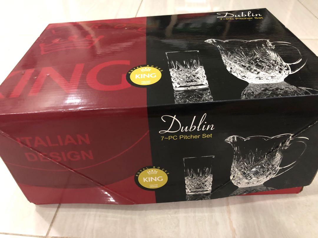 Dublin 7- PC pitcher set, Furniture & Home Living, Kitchenware ...