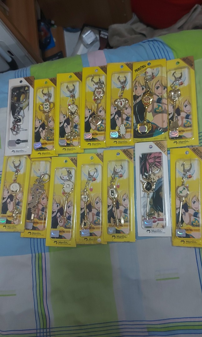 Fairy Tail Lucy keys, Hobbies & Toys, Toys & Games on Carousell