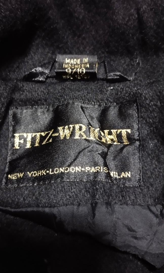 Fitz-Wright, Men's Fashion, Coats, Jackets and Outerwear on Carousell