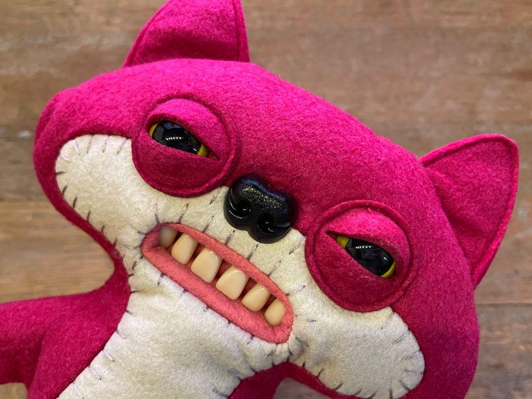 Fuggler Felt Red Suspicious Fox 9" Plush Funny Ugly Monster Spin Master ...