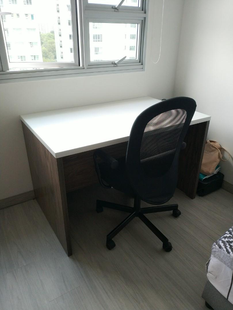 Full set wardrobe/ shelf/ study table/side table, Furniture & Home ...