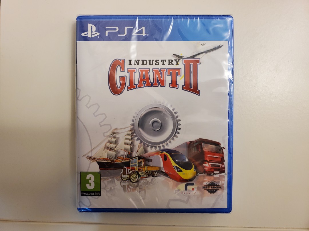 【米舖GAME】 全新 PS4 Industry Giant II 工業巨人 2 工業大亨 模擬 運輸 海陸空 歐版 英文 Game ...