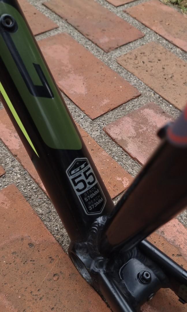 GT Grade 2018 frameset gravel.bike 55, Sports Equipment, Bicycles ...