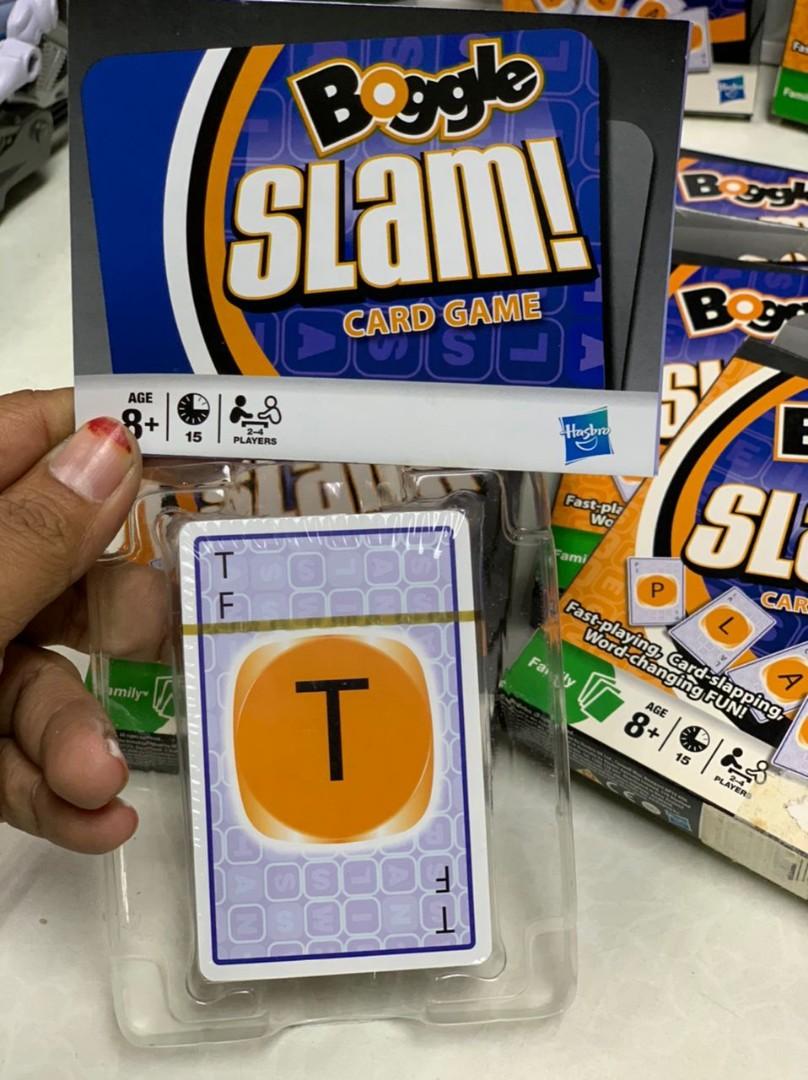 Hasbro Boggle Slam Card Game, Hobbies & Toys, Toys & Games on Carousell