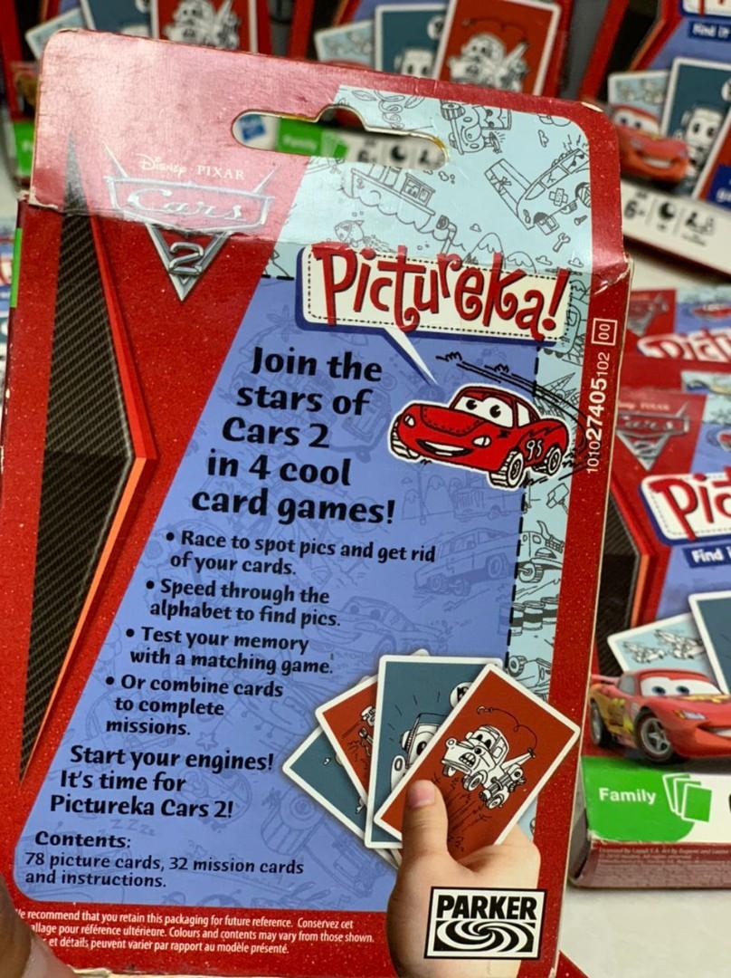 Hasbro Pictureka Cars Card Game, Hobbies & Toys, Toys & Games on Carousell