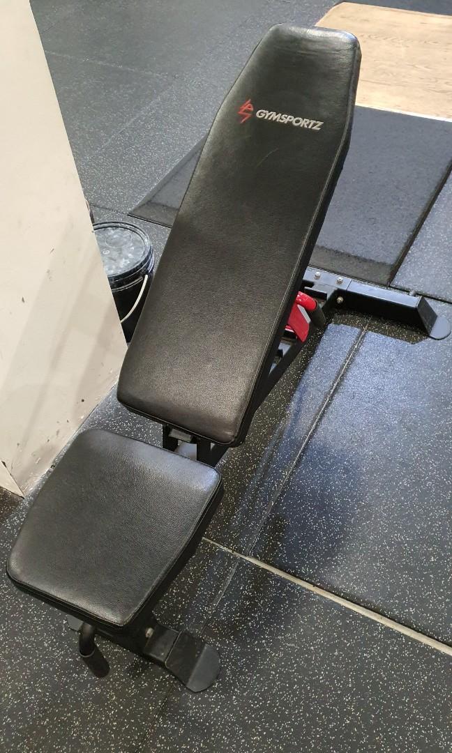 HEAVY DUTY UTILITY BENCH (Gymsportz), Sports Equipment, Exercise ...