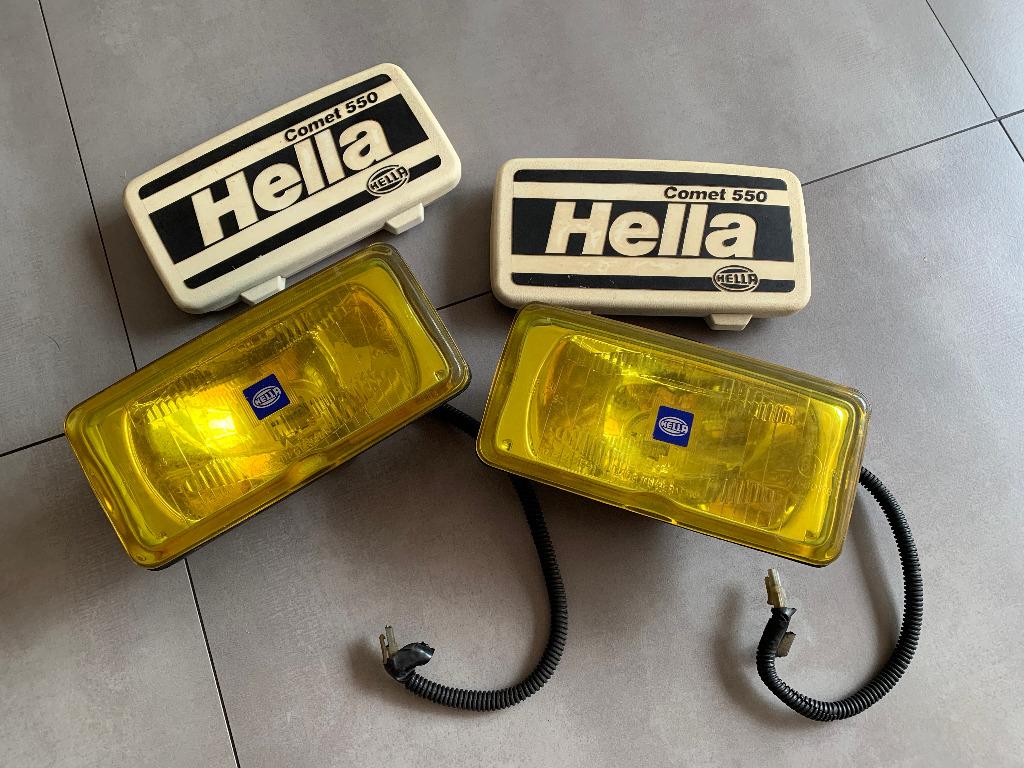 Hella Comet 550 Driving Yellow Spotlight, Car Accessories, Electronics ...