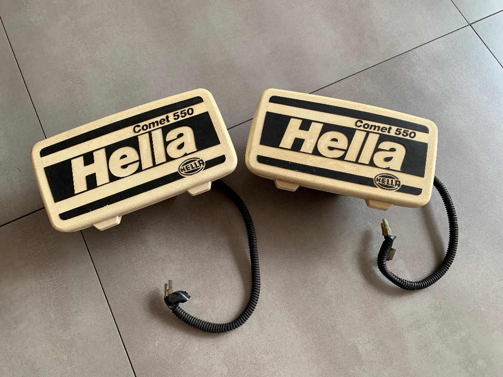 Hella Comet 550 Driving Yellow Spotlight, Car Accessories, Electronics ...
