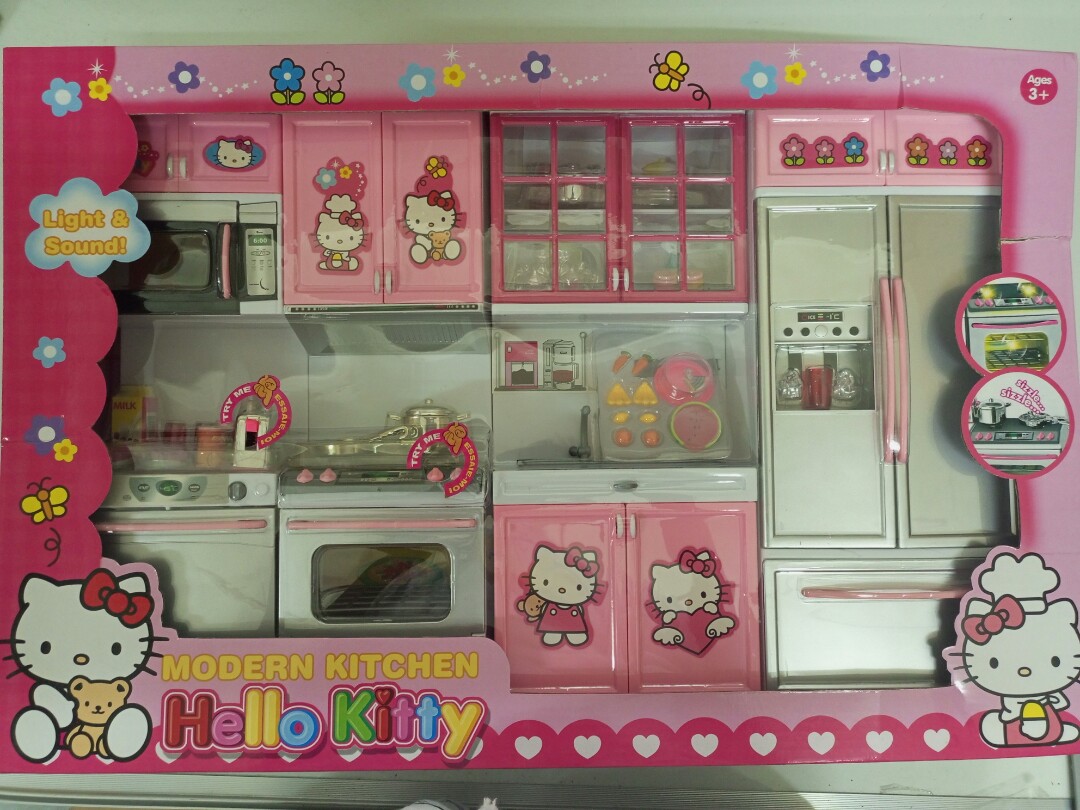 Hello Kitty Modern Kitchen, Hobbies & Toys, Toys & Games on Carousell