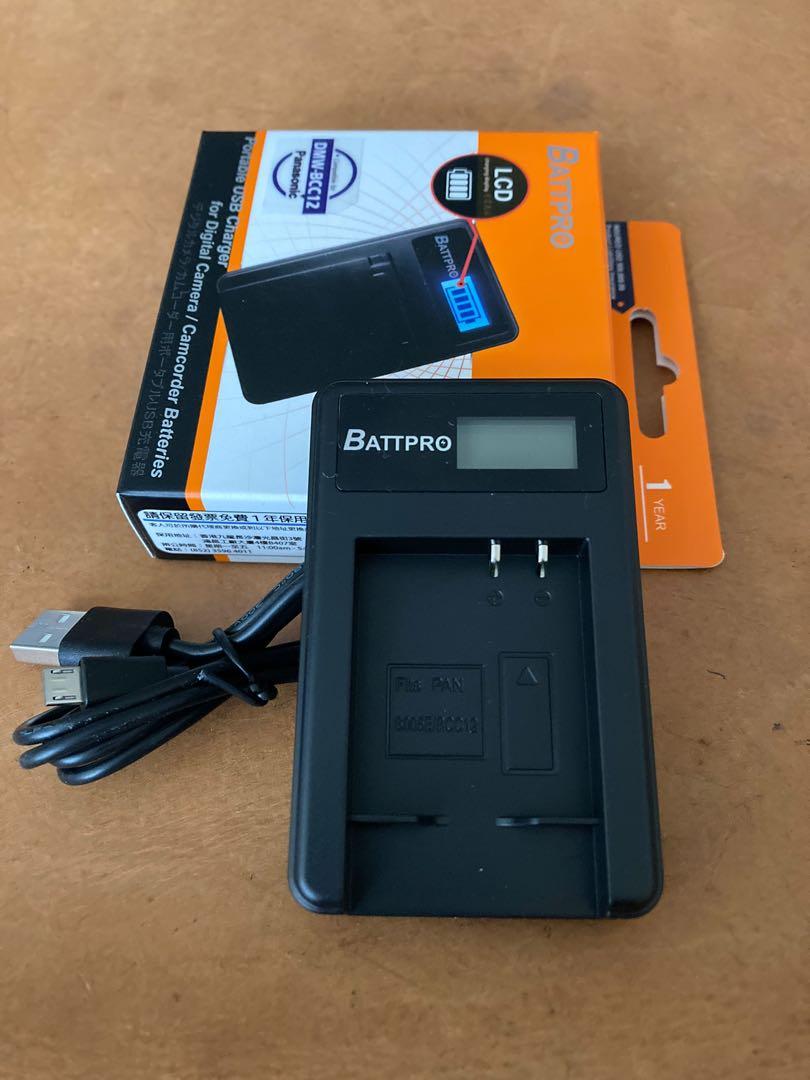 IA-BP125A LB-080 s005e BP-DC4 BP41 USB充電器合Panasonic FX01,FX07,FX3, FX9 ...