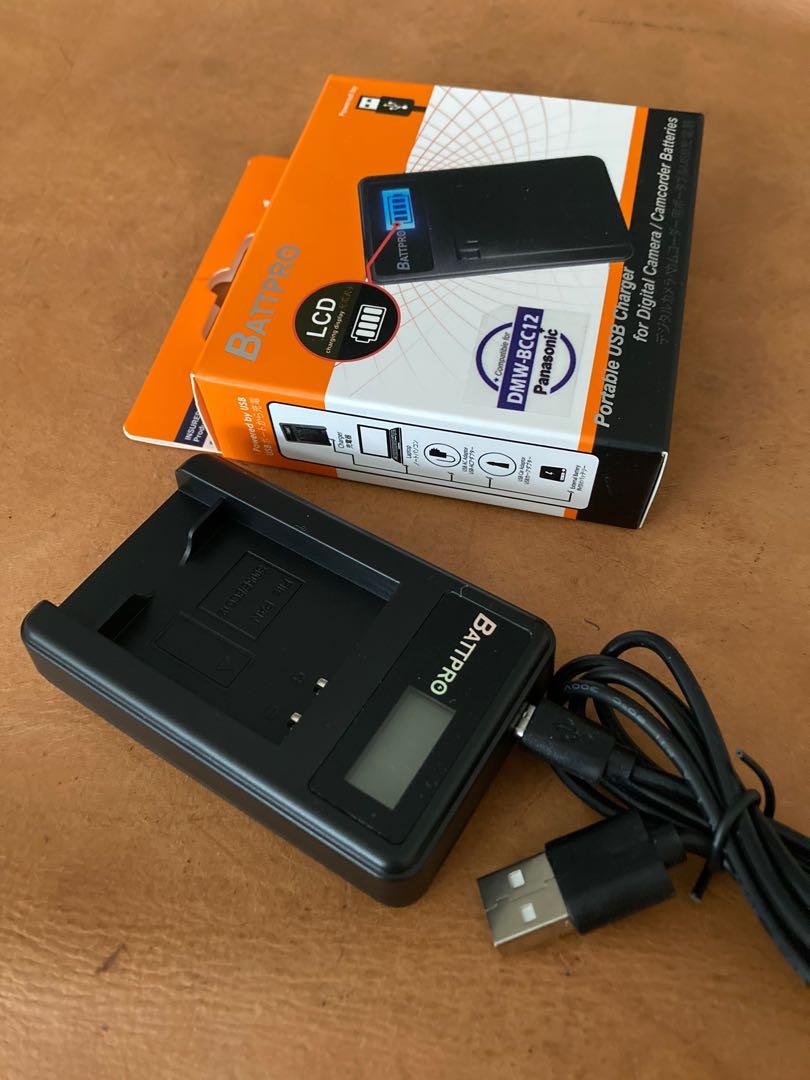IA-BP125A LB-080 s005e BP-DC4 BP41 USB充電器合Panasonic FX01,FX07,FX3, FX9 ...