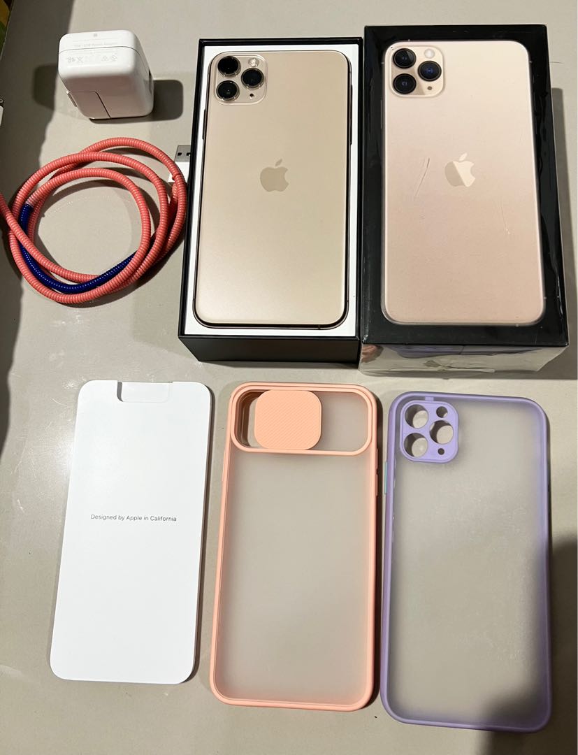 iPhone 11 Pro Max 64gb Gold with Receipt from Globe, Mobile Phones ...