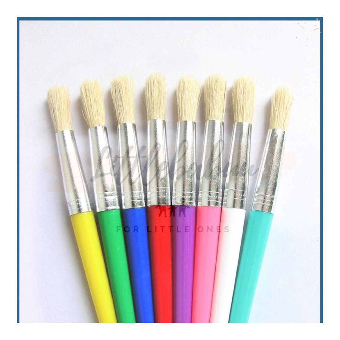 Kids Paint Brush Set, Hobbies & Toys, Stationary & Craft, Art & Prints ...