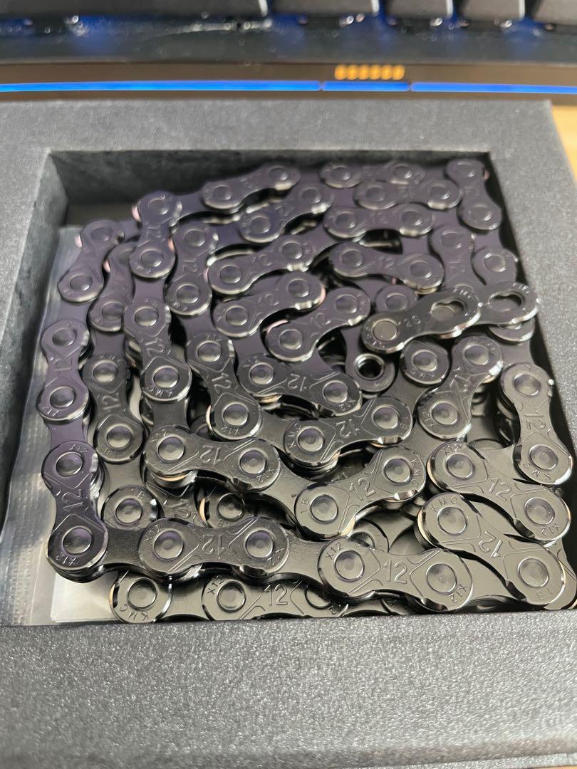 KMC DLC 12 Speed Bike Chain Black, Sports Equipment, Bicycles & Parts ...