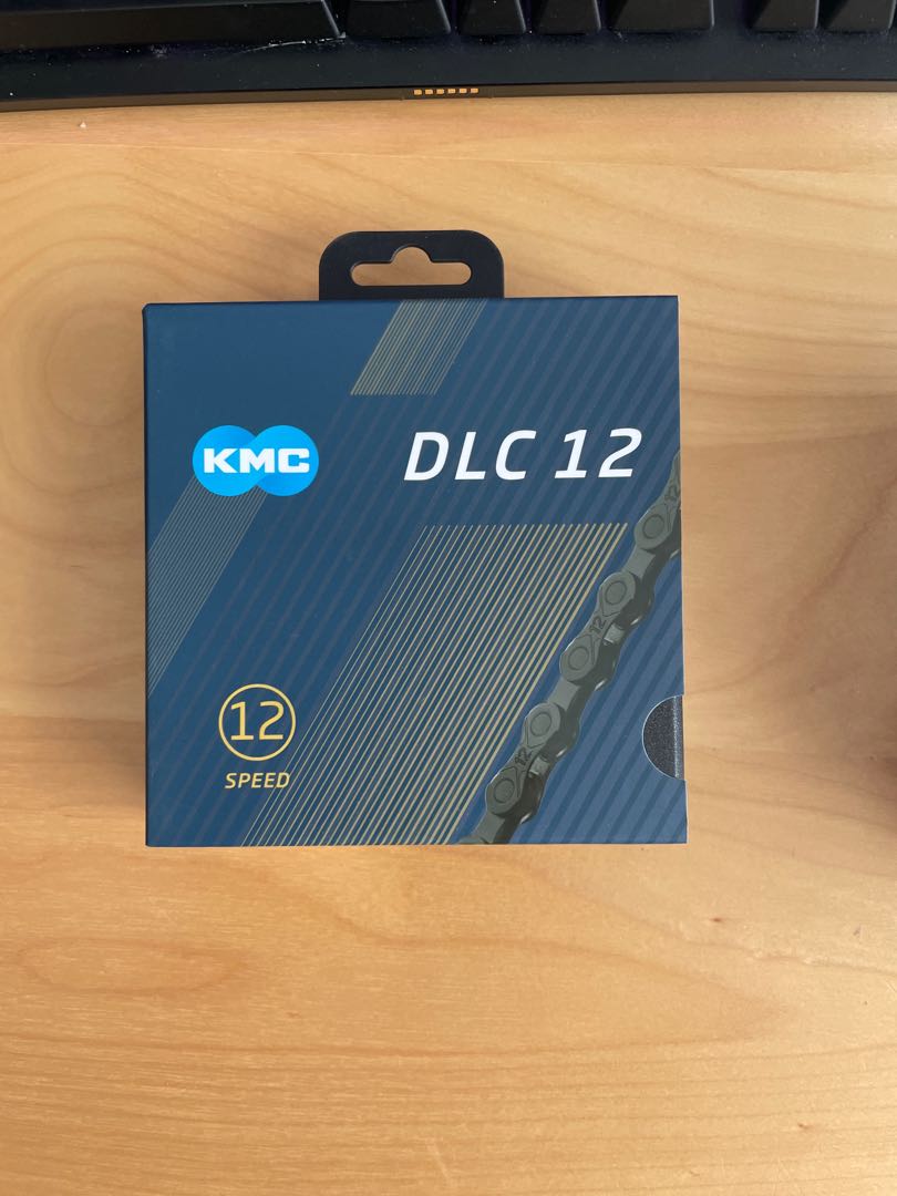KMC DLC 12 Speed Bike Chain Black, Sports Equipment, Bicycles & Parts, Parts & Accessories on ...