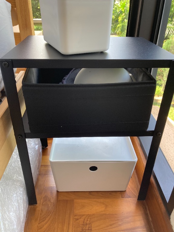 KNARREVIK (Ikea Bedside table 37x28 cm) x 2, Furniture & Home Living ...