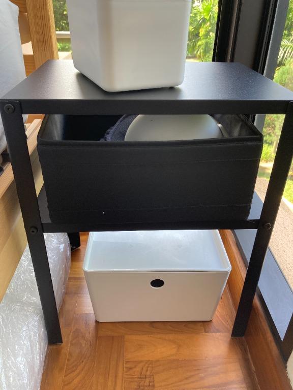 KNARREVIK (Ikea Bedside table 37x28 cm) x 2, Furniture & Home Living ...