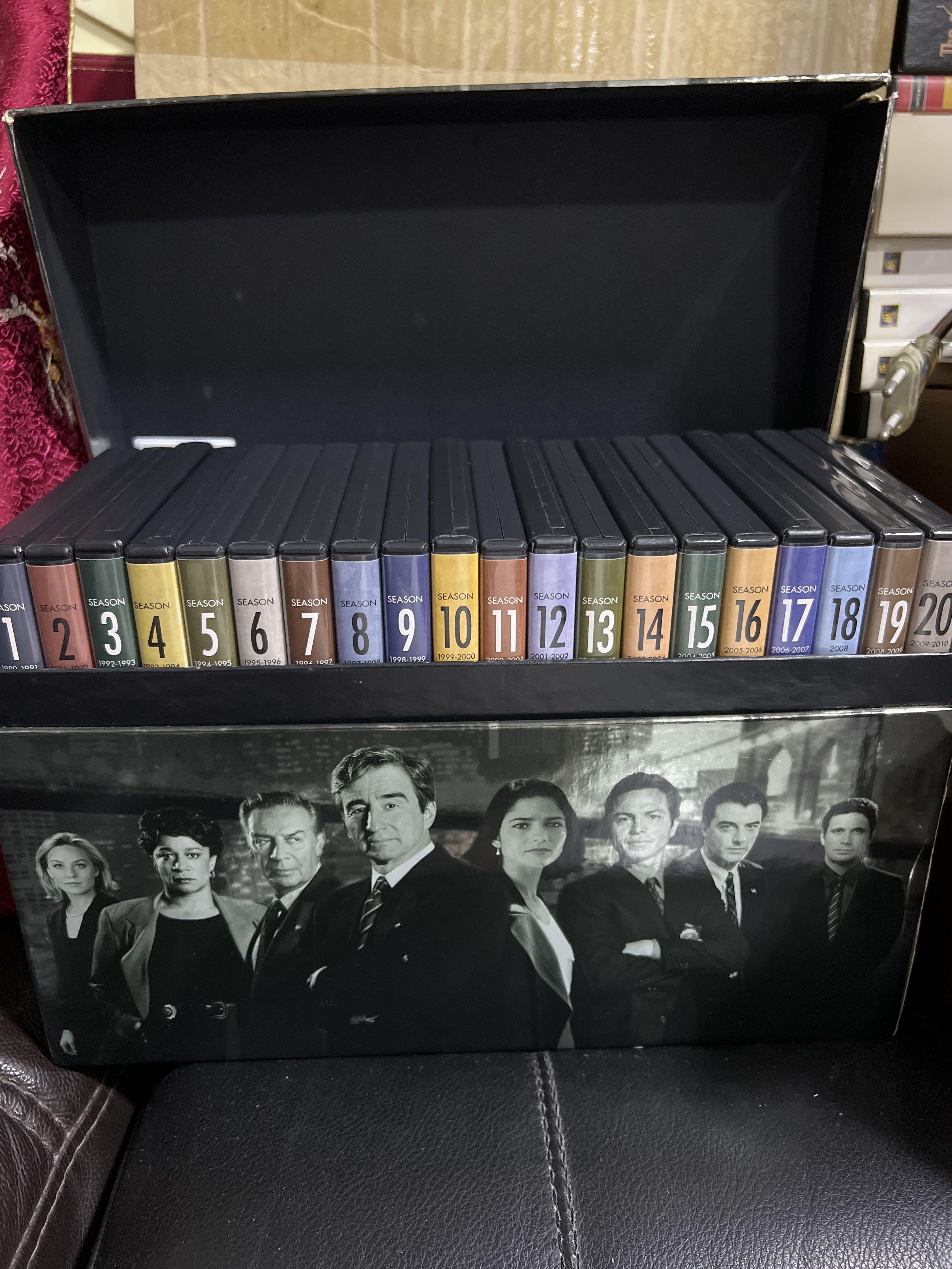 Law & Order The Complete Series Seasons 1-20 DVD Disc Box Set, Hobbies ...