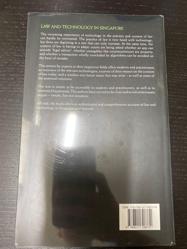Law and Technology in Singapore by Simon Chesterman, Goh Yihan and ...