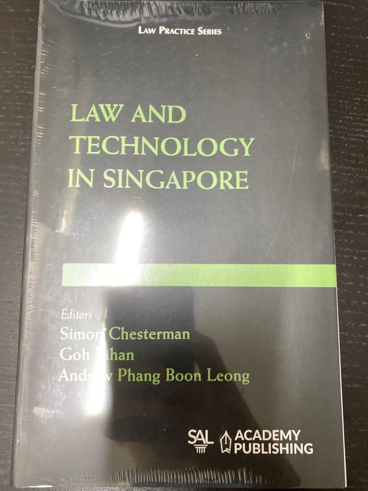 Law and Technology in Singapore by Simon Chesterman, Goh Yihan and ...