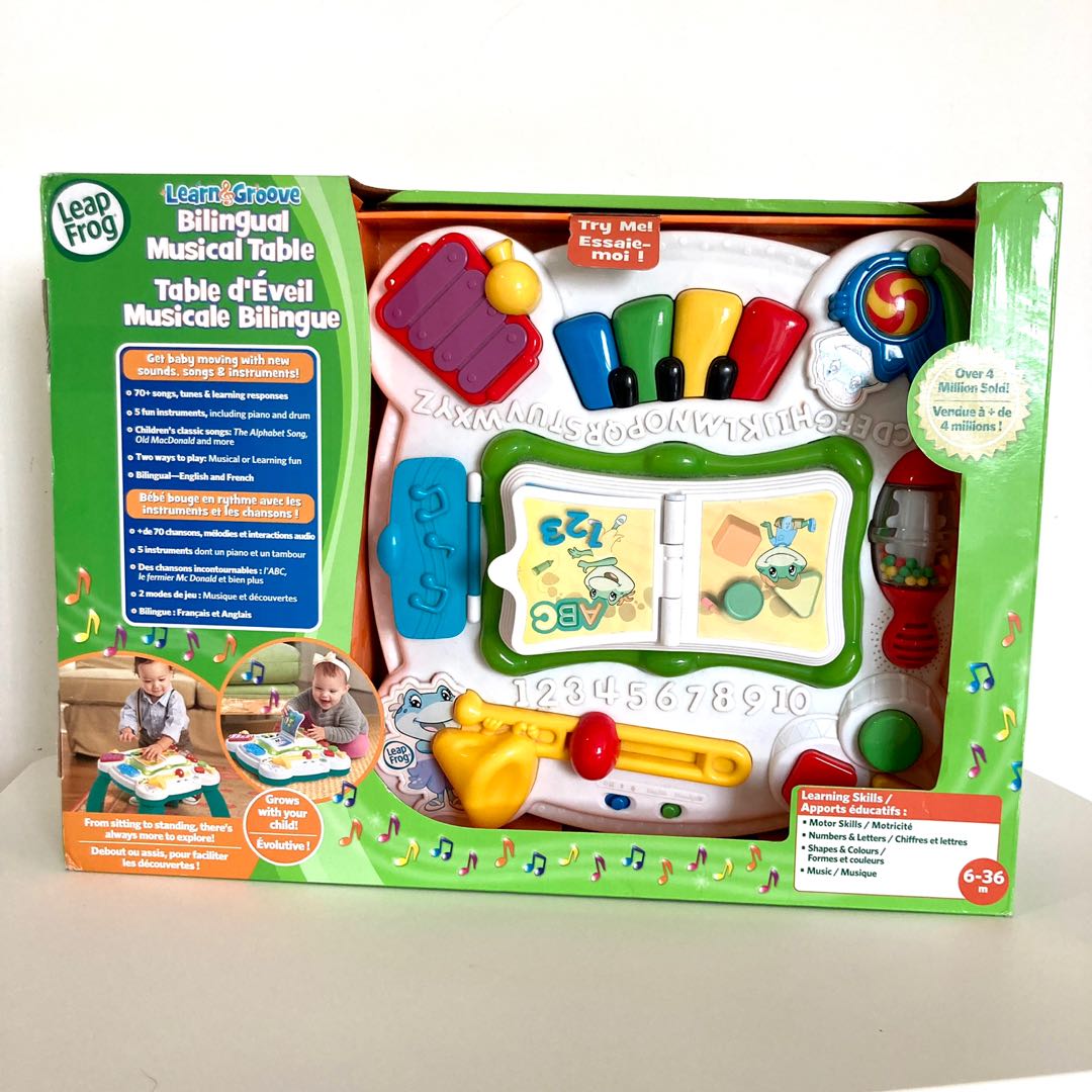 Leap Frog Musical Table (6 - 36 month), Babies & Kids, Infant Playtime ...