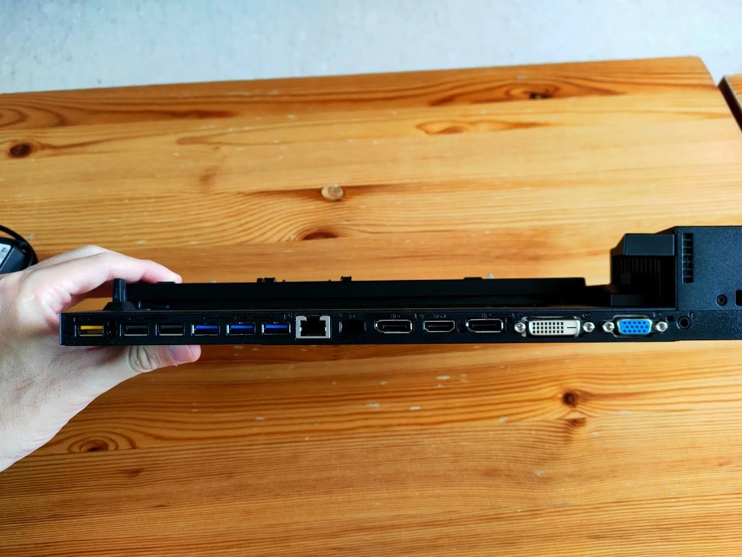 Lenovo Thinkpad Docking Station 40A2 with 90w power brick, Computers ...