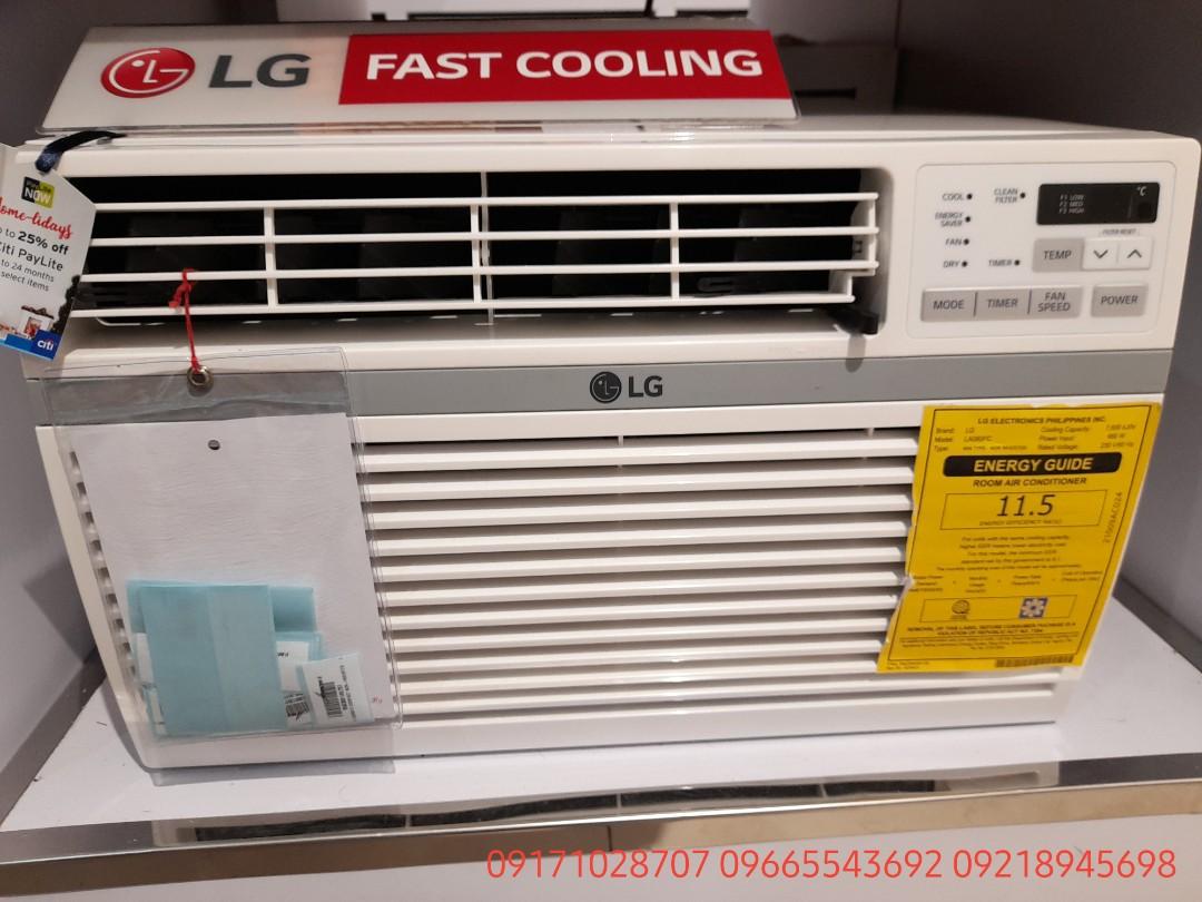 LG Window Type Inverter and Non Inverter Aircon, TV & Home Appliances ...