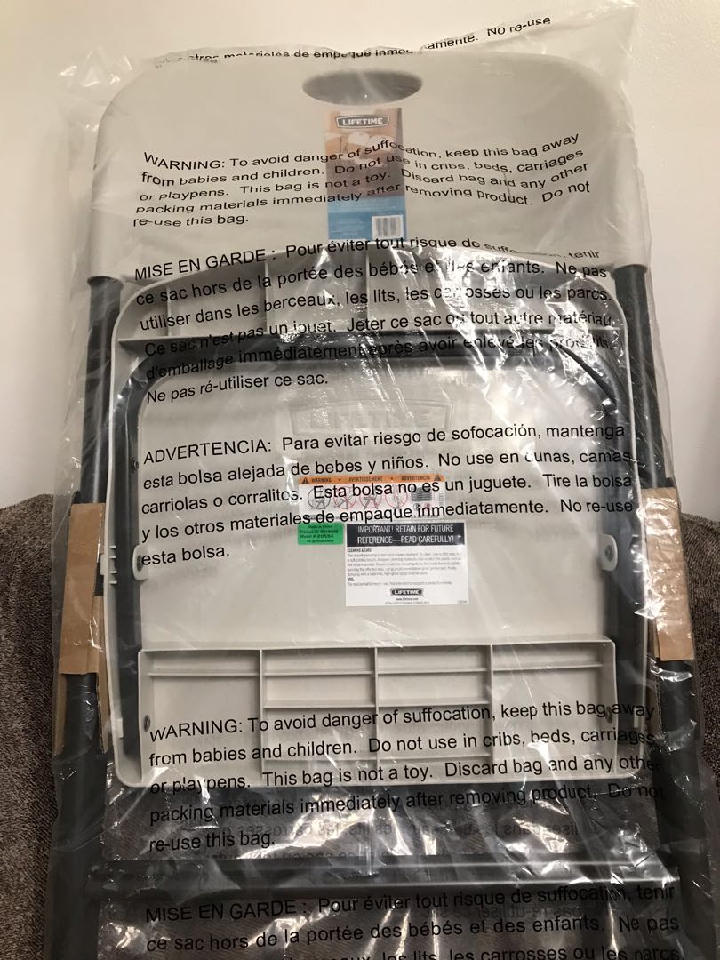 Lifetime folding chair, Furniture & Home Living, Furniture, Chairs on ...