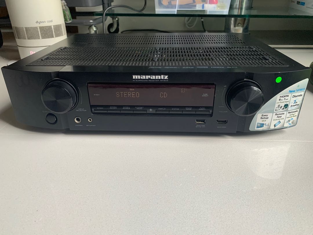 MARANTZ NR1603, Audio, Soundbars, Speakers & Amplifiers on Carousell