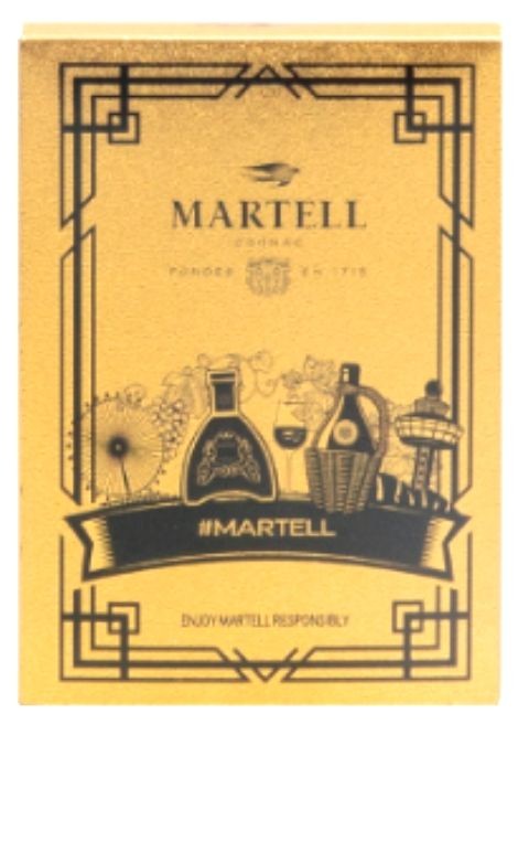 Martell Limited Edition Gold Poker Cards, Video Gaming, Gaming ...
