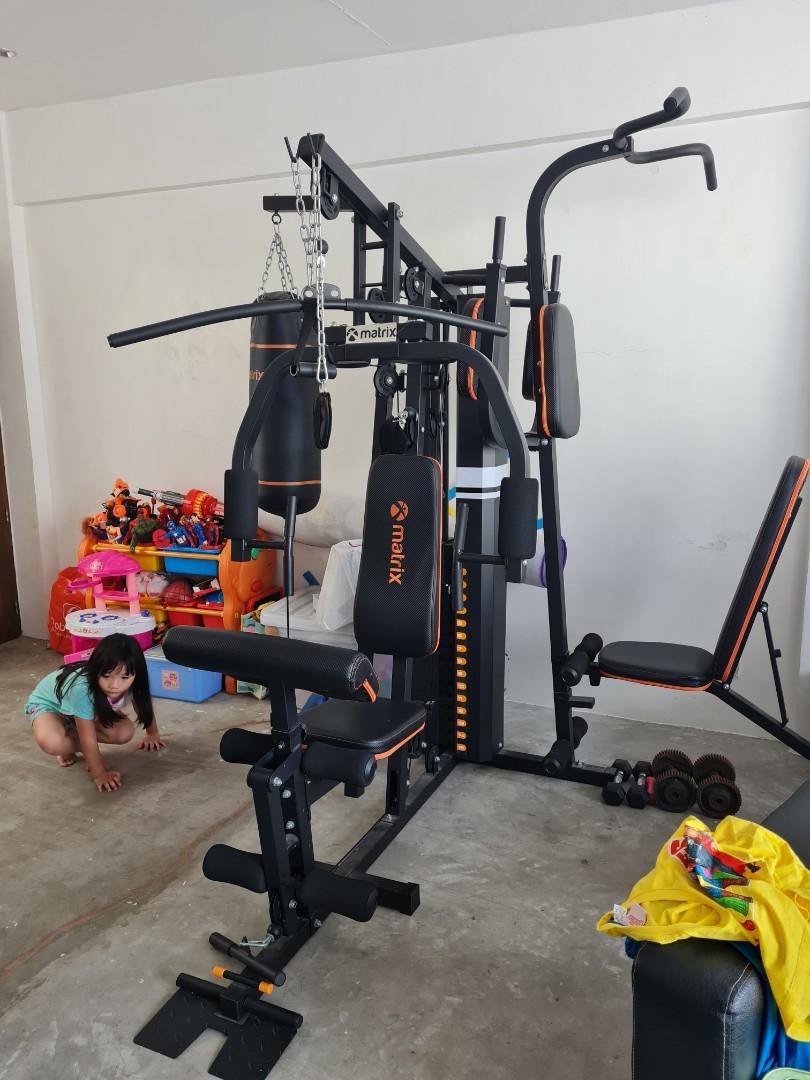 MATRIX 3 station Home Gym, Sports Equipment, Exercise & Fitness, Cardio ...