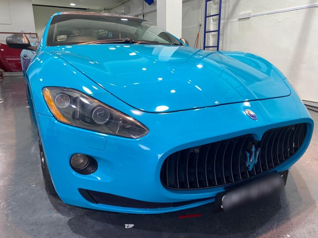 Miami blue full wrap, Car Accessories, Car Workshops & Services on ...