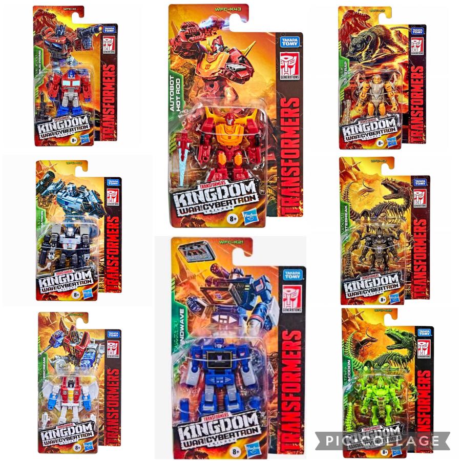 MISB Transformers Generations Kingdom Core Class Autobot Optimus Prime ...