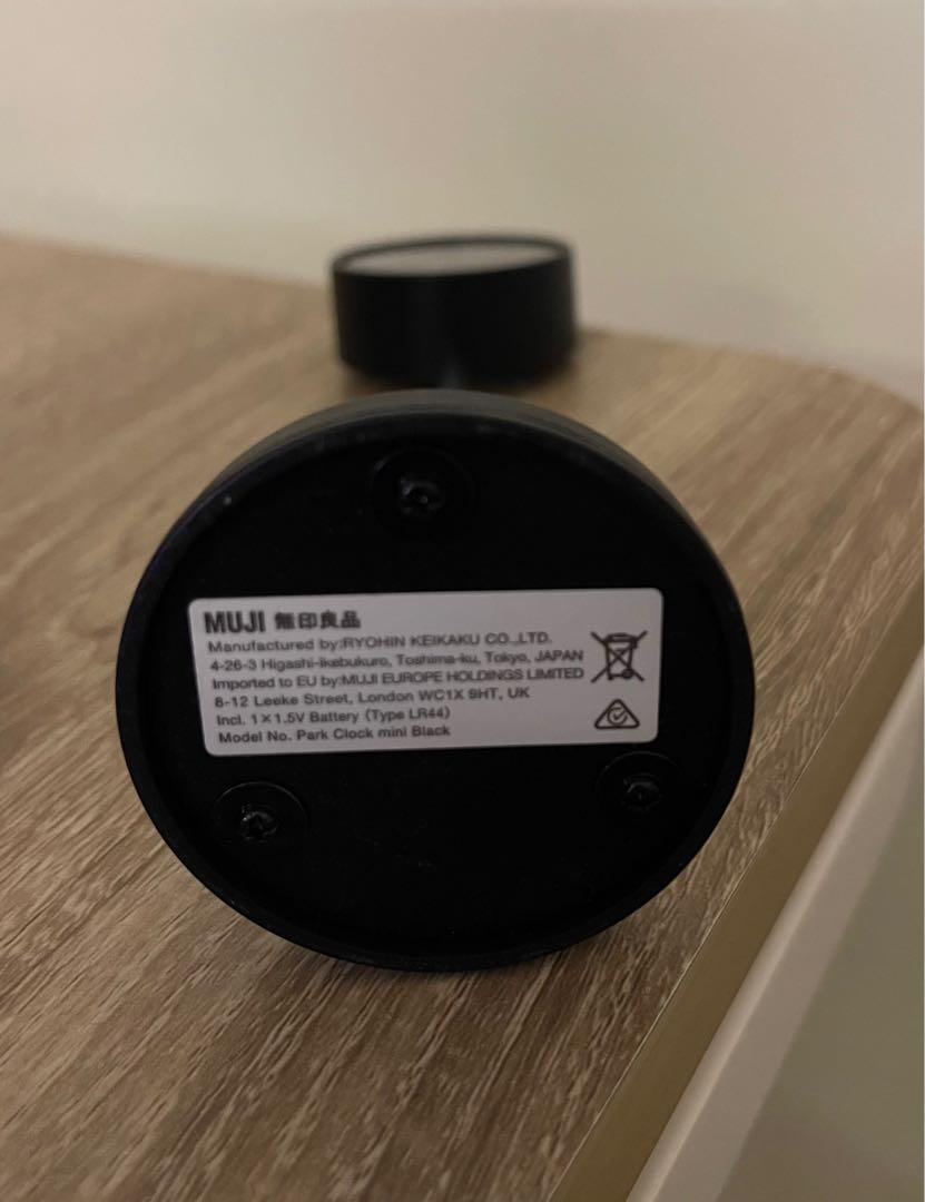 Muji Park Mini Clock, Furniture & Home Living, Home Decor, Clocks on ...