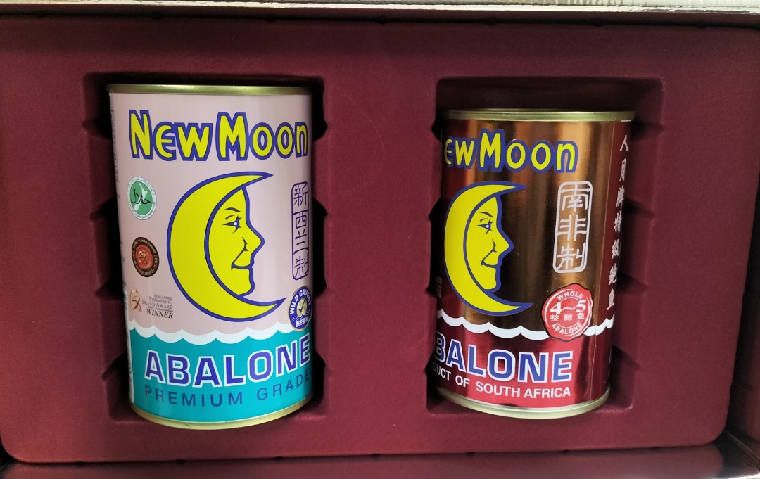 NEW MOON ABALONE, Food & Drinks, Packaged & Instant Food on Carousell