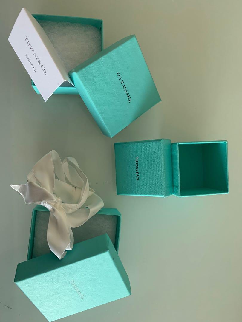 Original Tiffany & Co Boxes, Women's Fashion, Jewelry & Organisers ...
