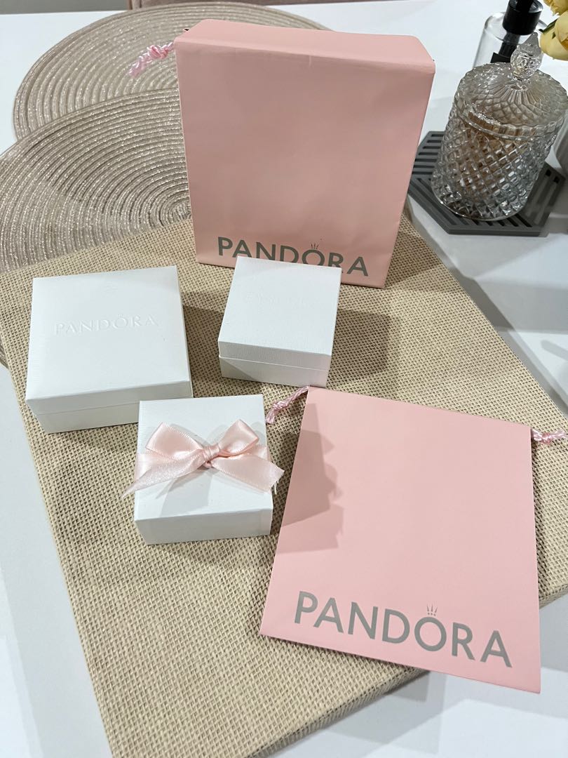 Pandora original boxes and bag, Women's Fashion, Jewelry & Organisers ...