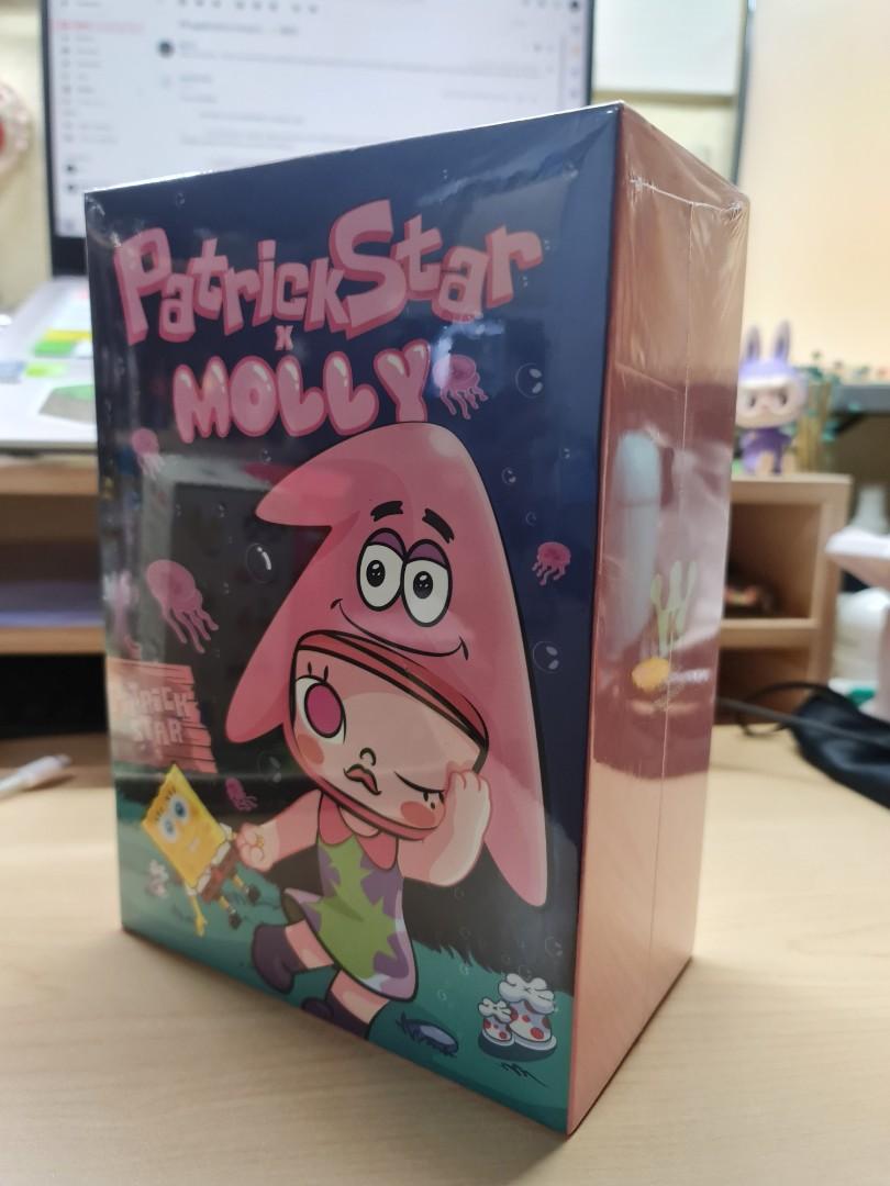 Patrick Star x Molly - popmart -spongebob (With free gifts!), Hobbies ...