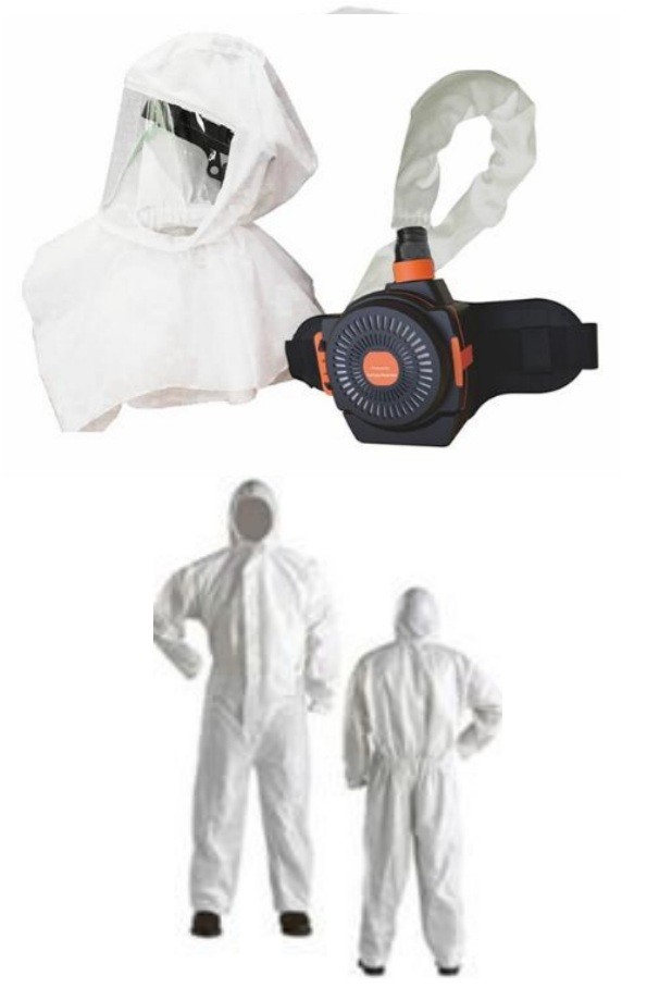 Powered Air-Purifying Respirator (PAPR) Kit Rechargeable battery ...