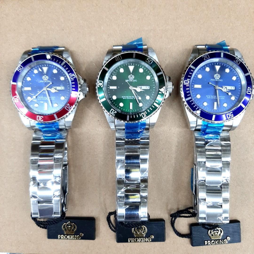 PROKING WATER RESIST 防水表WATCH, Men's Fashion, Watches & Accessories ...