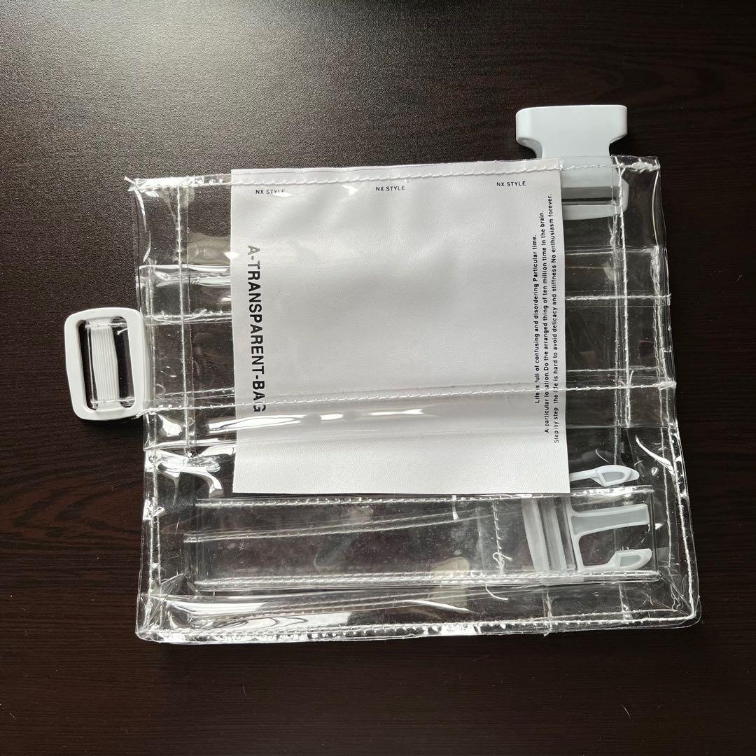 PVC Transparent Flap Bag, Women's Fashion, Bags & Wallets, Cross-body ...