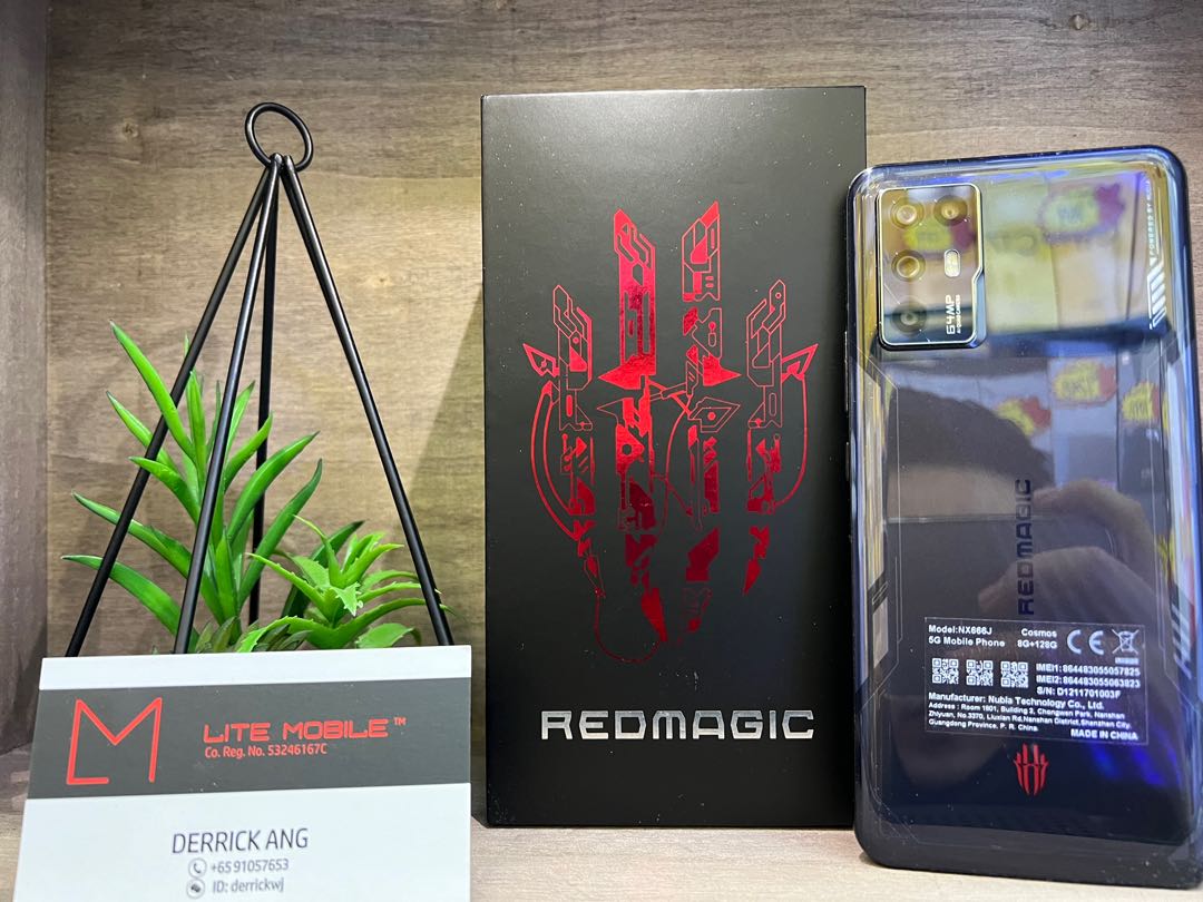 Red Magic 6R Racing 5G 128GB , Global Rom Version , NX-666J ...