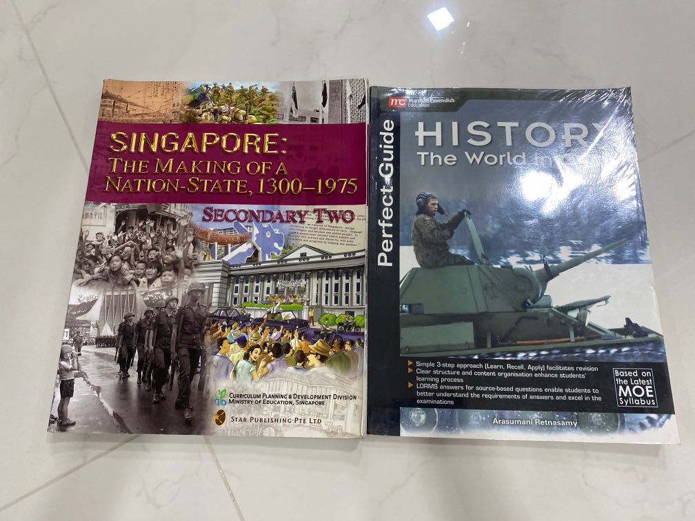Secondary 2 history textbook and secondary 3 history guide, Hobbies ...